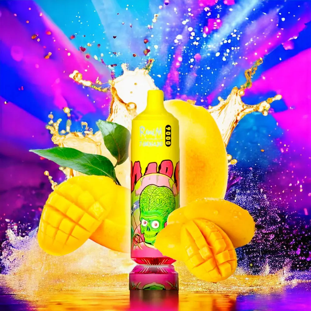 RandM 9000 Triple Mango | Buy cheap | Tornado Fumot Shisha – vapemvp